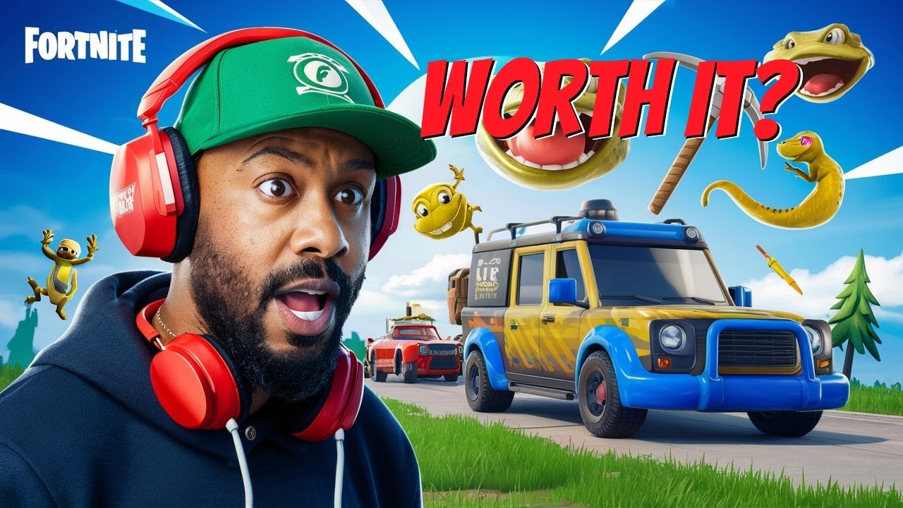 I Spent $50,000 on Fortnite's Lizard Skins - YouTube