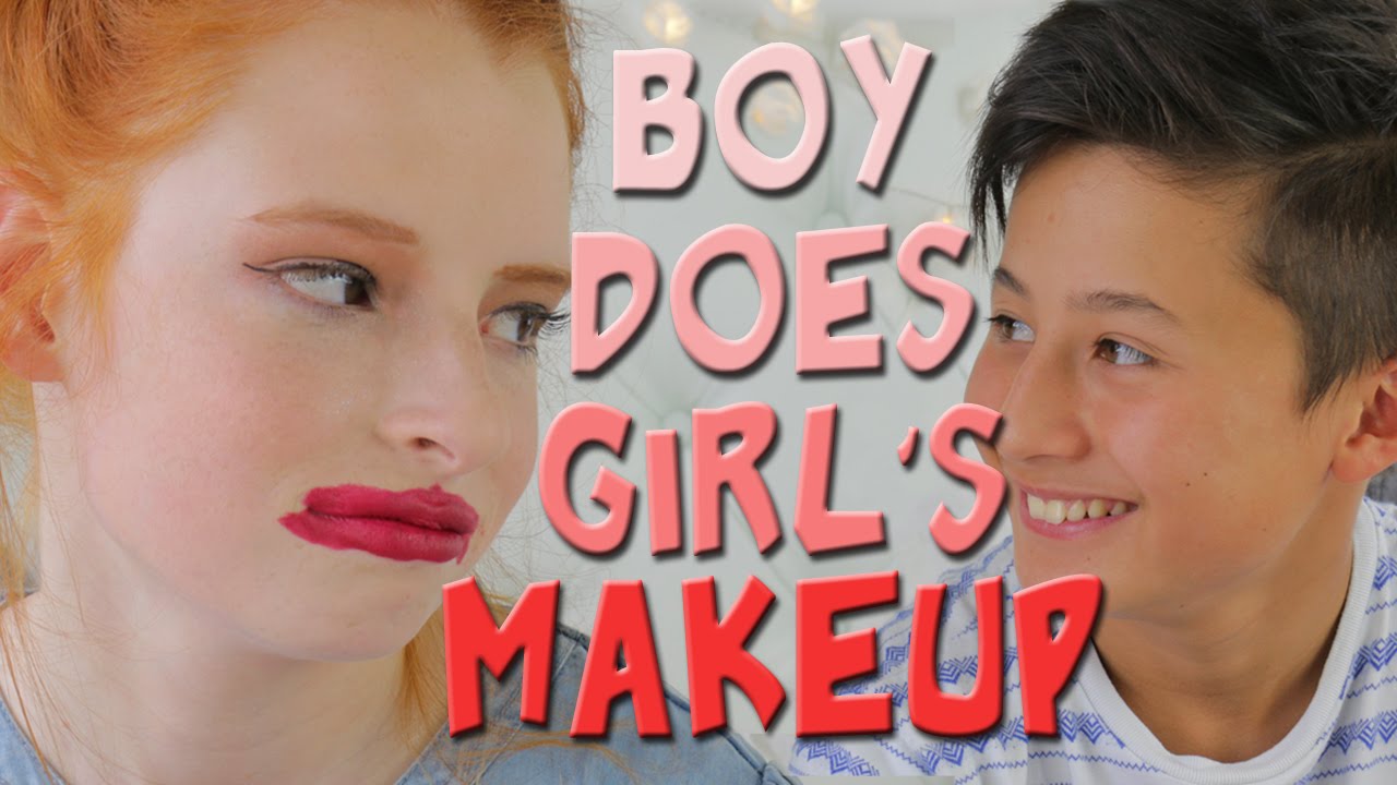 Boy Does Girl's Makeup Routine - Badly / Fail! Funny Video | NiliPOD ...