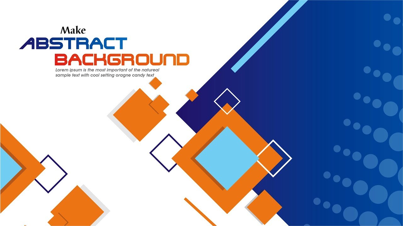 Abstract AWESOME Background Design - CorelDraw Tutorial | in Urdu ...