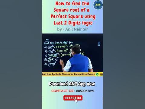 Art of Finding Last 2 digits Short-1 || Number System Best Shortcuts | @AnilNairClasses - YouTube