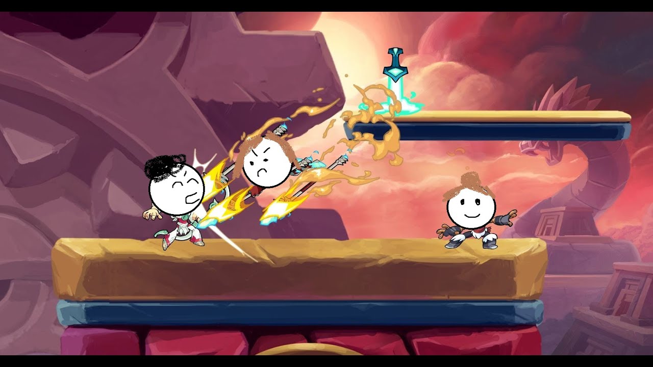 Staying Strapped and Killing Magic Users | Brawlhalla - YouTube