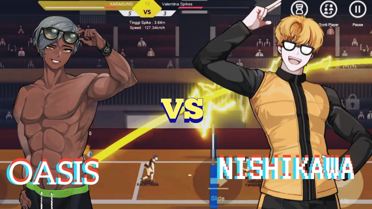 melawan penantang terkuat Nishikawa part-1 - YouTube