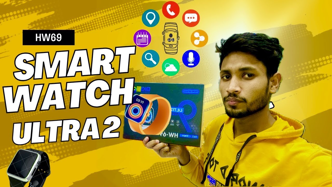 HW Ultra 2 Call 5G Android Watch Unboxing | 5GAndroid Smartwatch With ...