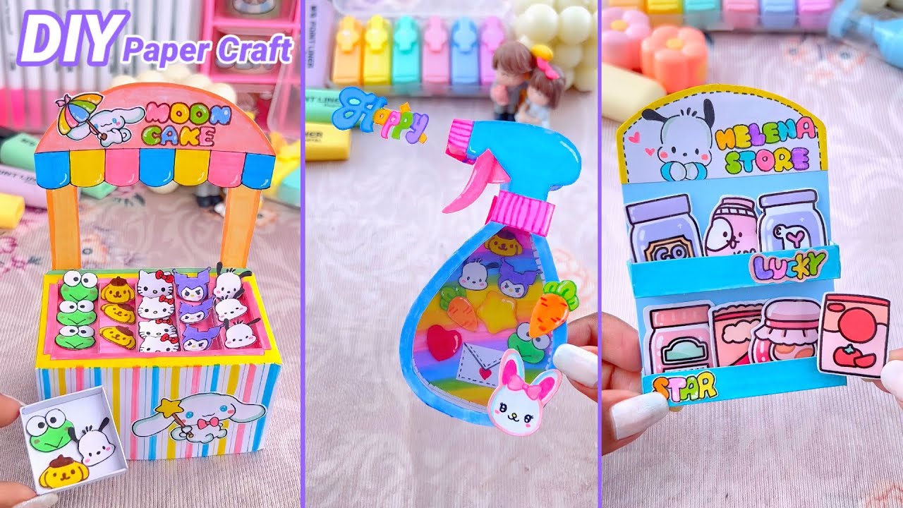Cute Paper Craft Idea / DIY Miniature Crafts Idea / Easy Craft Ideas ...
