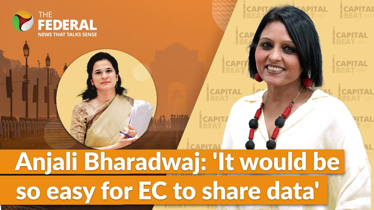 ‘Why hesitation in sharing voter numbers?’ RTI activist questions EC | Capital Beat - YouTube