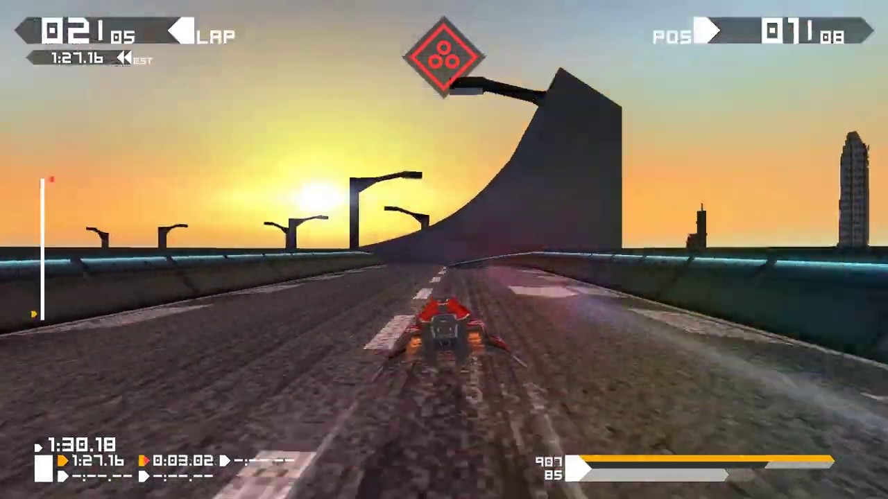 BallisticNG - Custom Track - Special Stage City - YouTube