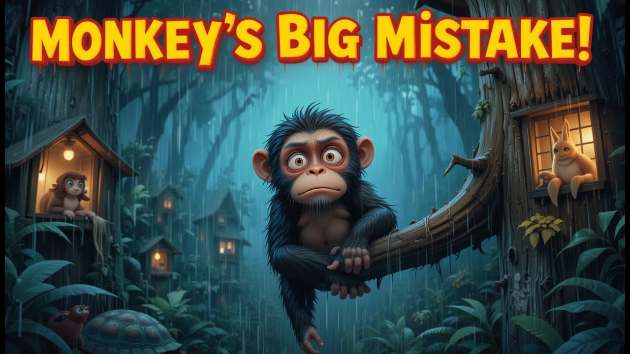 Why the Monkey Has No Home –An African Folktale of Regret # ...
