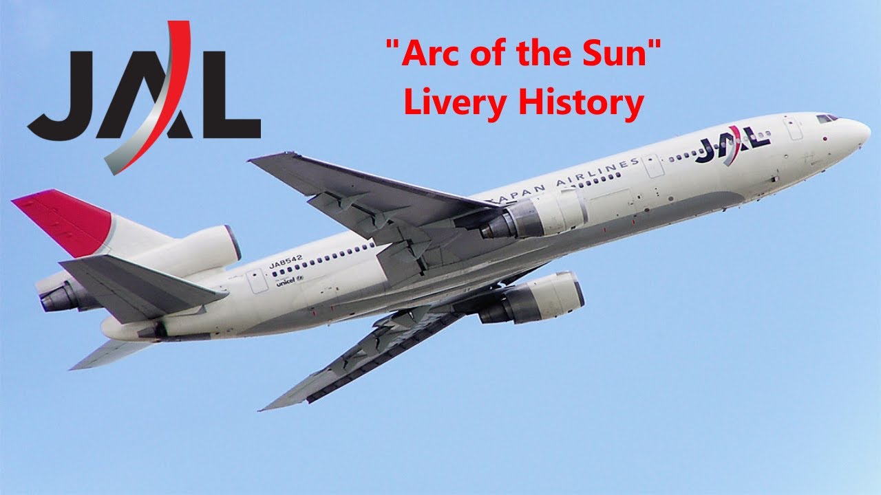 Japan Airlines "Arc of the Sun" Livery History (2002-2011) - YouTube