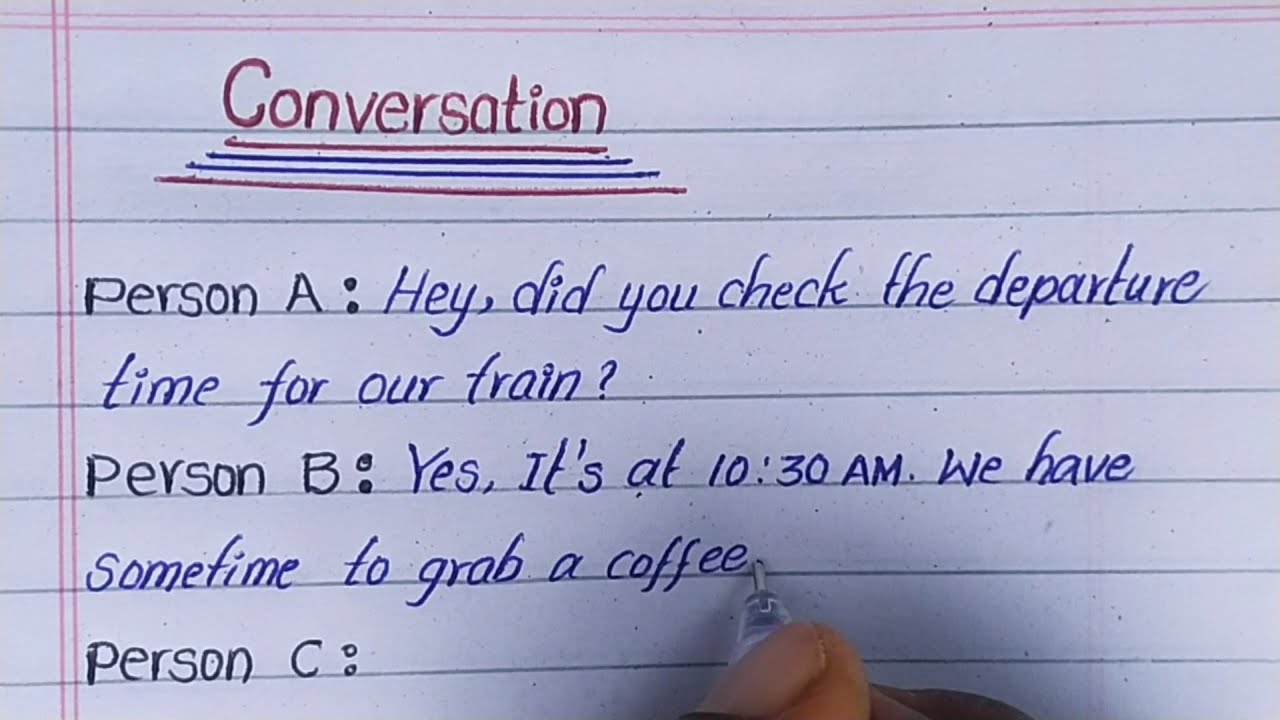 conversation between 6 friends at railway station in English| dialogue ...
