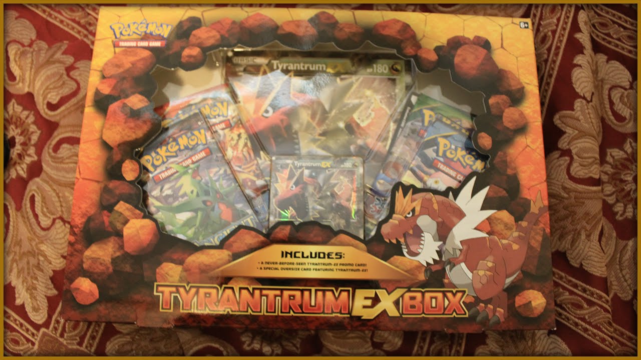 Pokemon TCG - Tyrantrum EX Box Opening! - YouTube