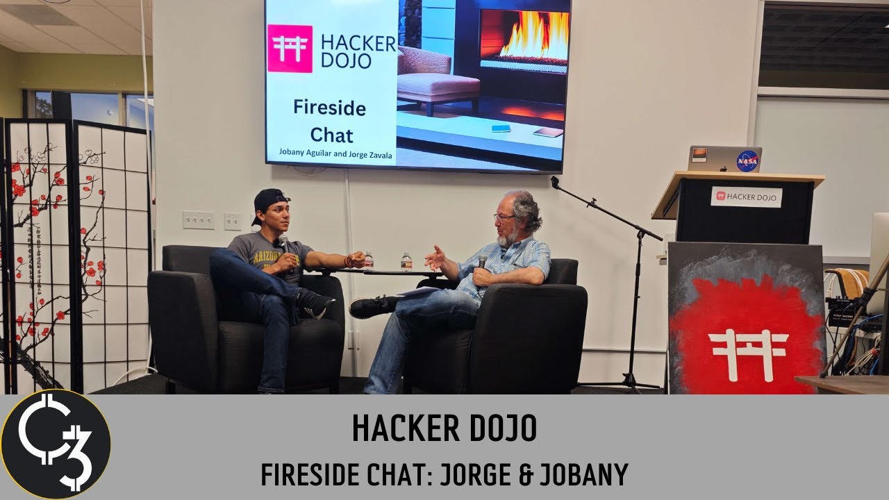 Hacker Dojo Fireside Chat: Candid Conversations Between Jorge and Jobany - YouTube
