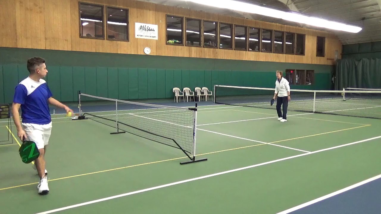 Mindy Rabinowitz Pickleball Skills video demo - YouTube
