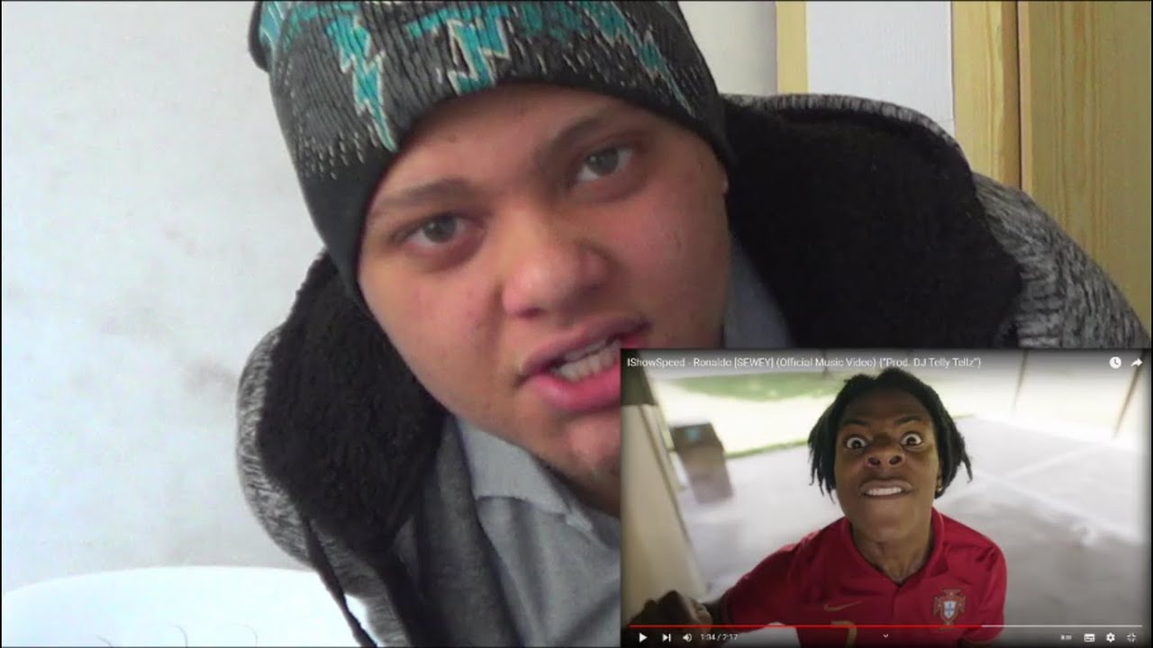 IShowSpeed - Ronaldo [SEWEY] (Official Music Video) [REACTION] - YouTube