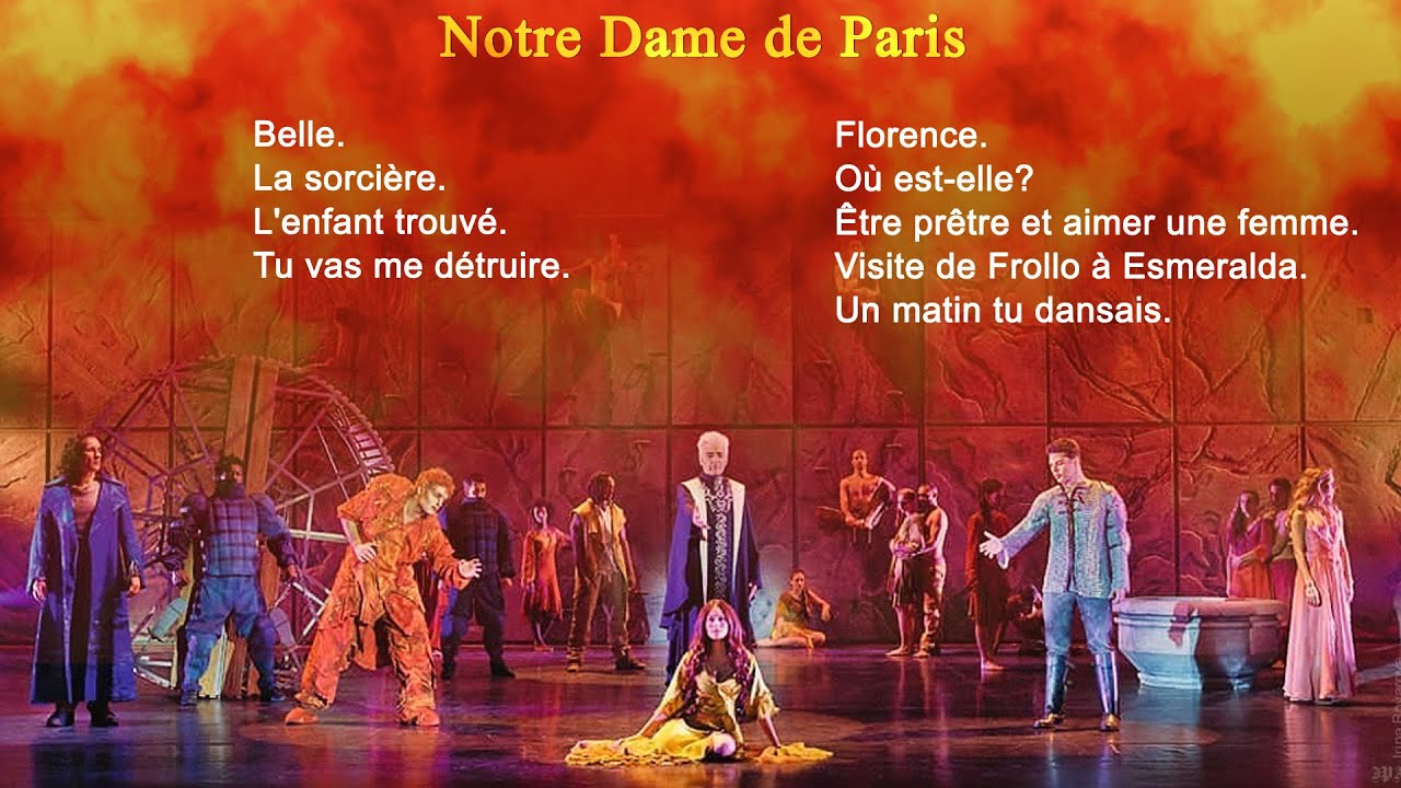 Daniel Lavoie, recueil de chansons - 3. Notre Dame de Paris. - YouTube