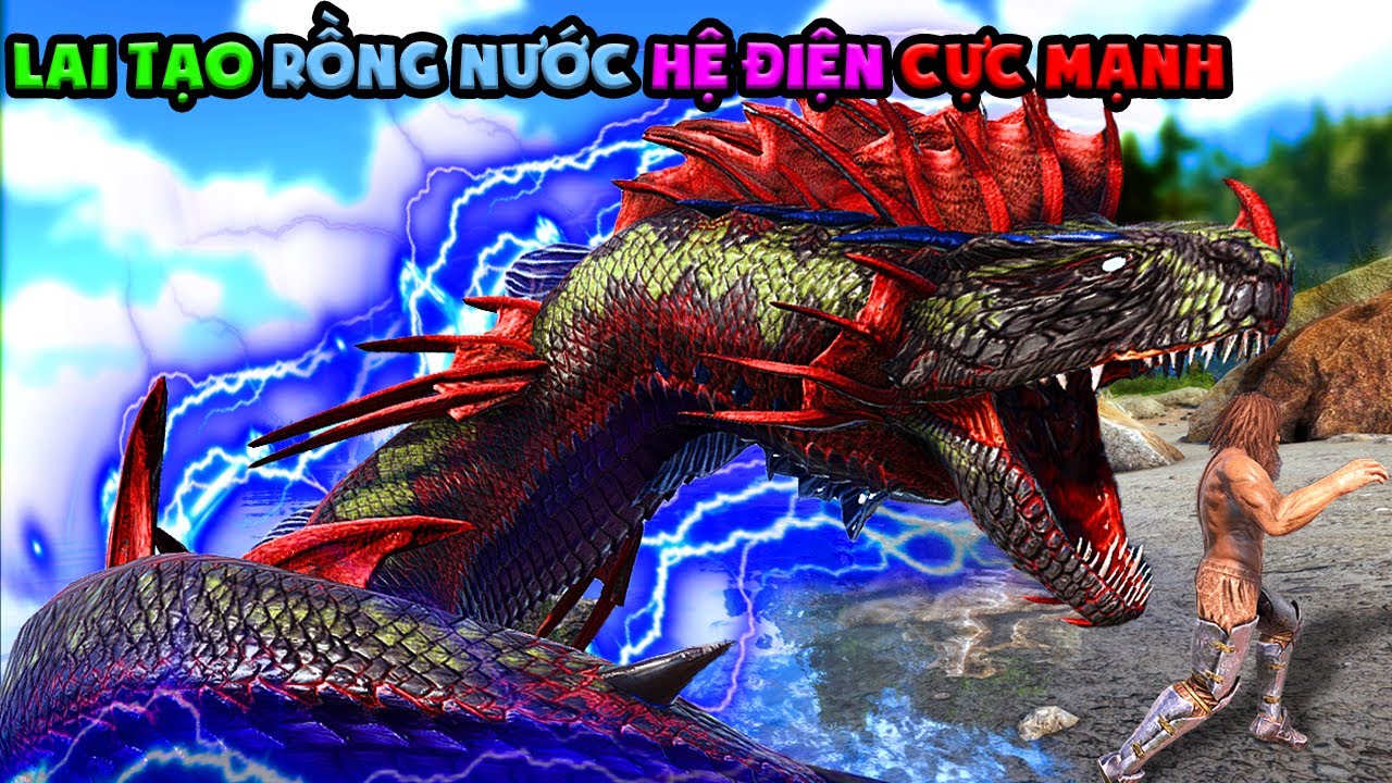 ARK MOD Hybrids #19 MÌNH LAI TẠO REAPER NHƯNG ĐƯỢC RỒNG NƯỚC HỆ ĐIỆN ...