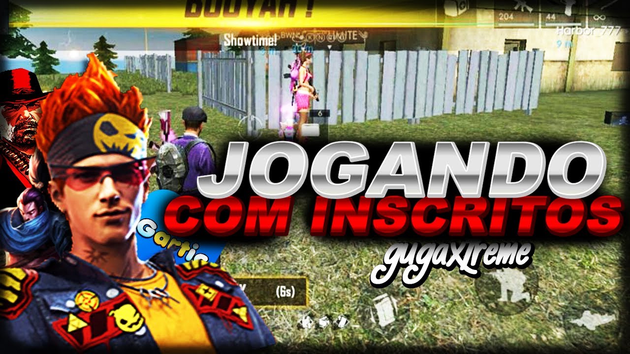 💥FREE FIRE / GARTIC💥 💥AO VIVO 🔴LIVE ÀS 19HS🔴JOGANDO COM INSCRITOS🔥 Hoje ...