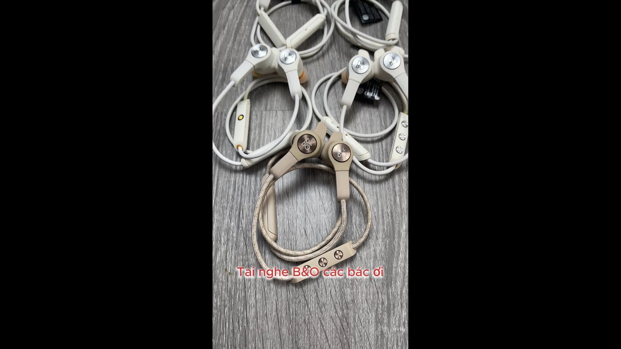 Tai nghe B&O Beoplay H5, E6, E6 Motion hàng lướt đẹp, giá hấp dẫn - YouTube