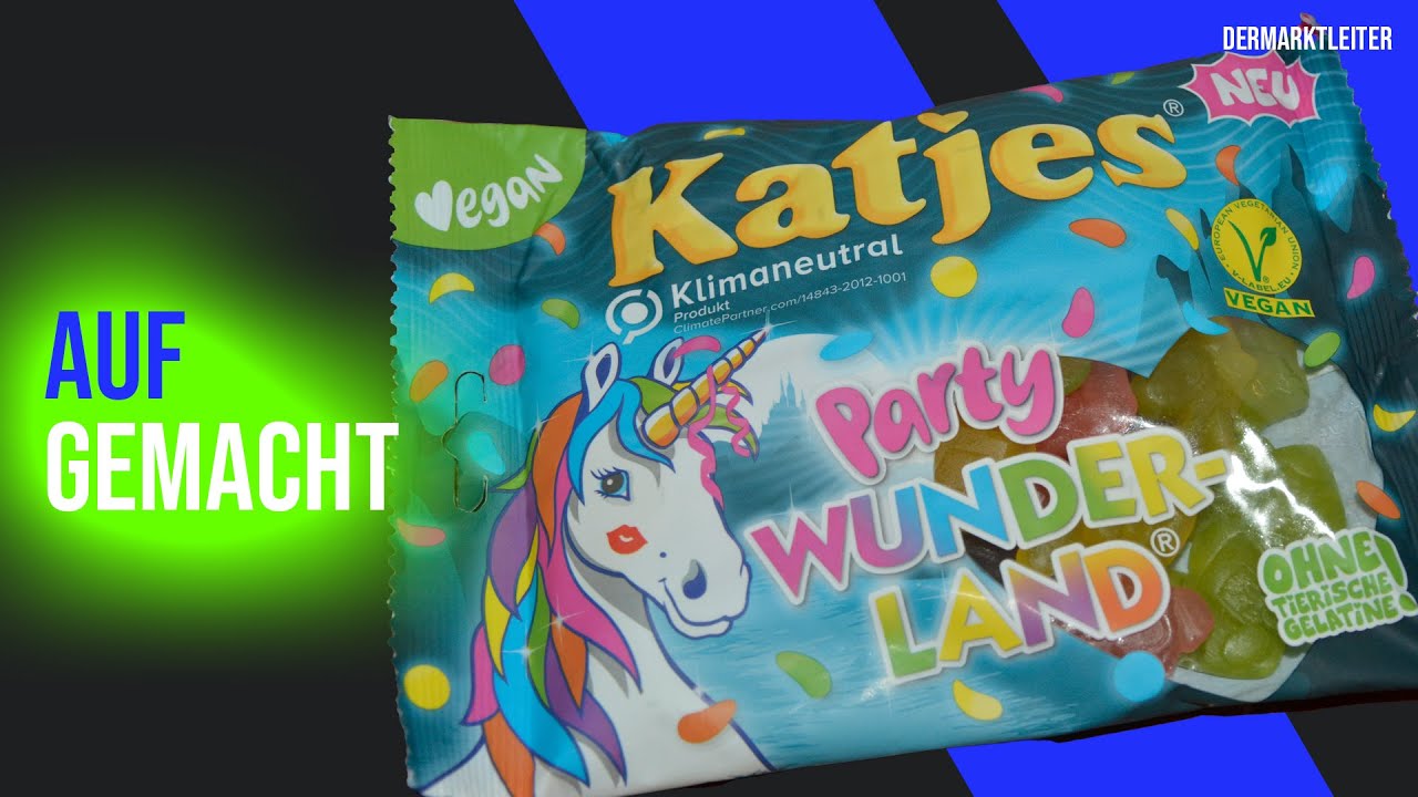 Aufgemacht: Katjes Party Wunder Land - YouTube