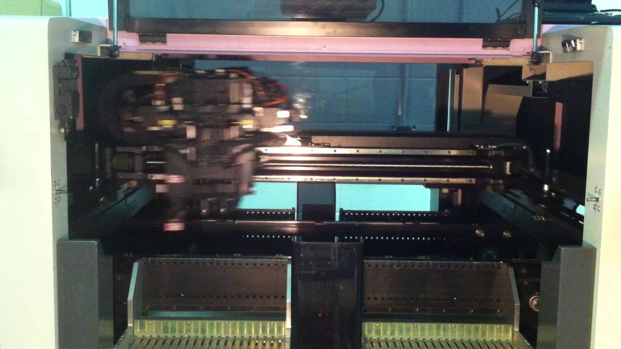 Assembleon Emerald Xi Pick and Place - YouTube