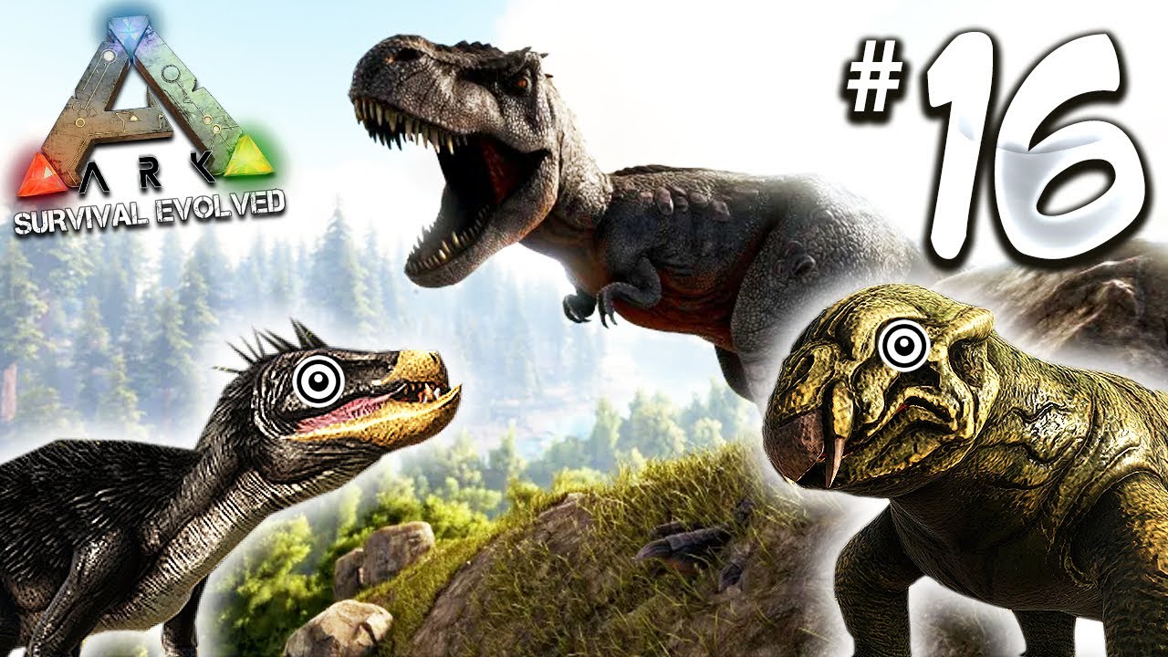 REX RAMPAGE - Part 16 - Ark: Survival Evolved (The Island) - YouTube