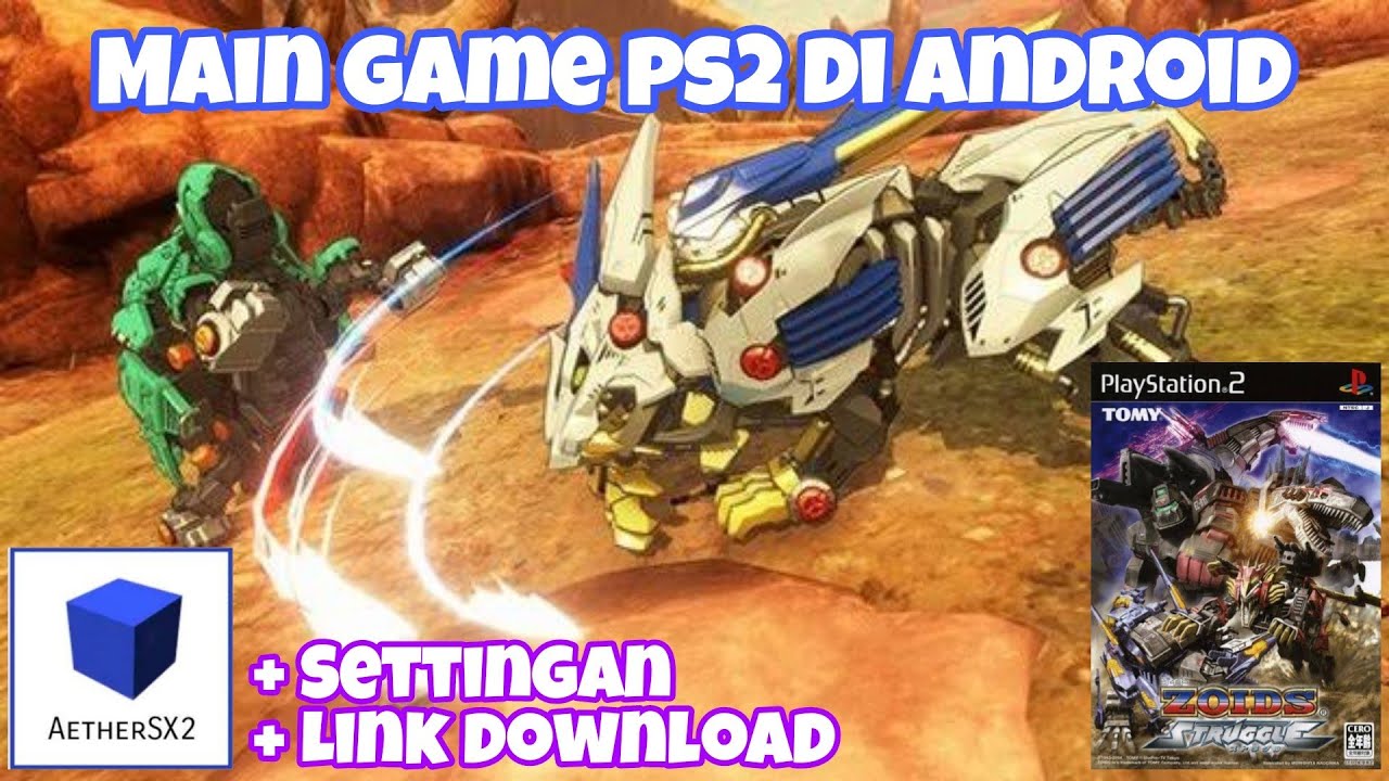 zoids Struggle | PS2 Game - Emulator Aethersx2 | Poco X3 Pro - YouTube