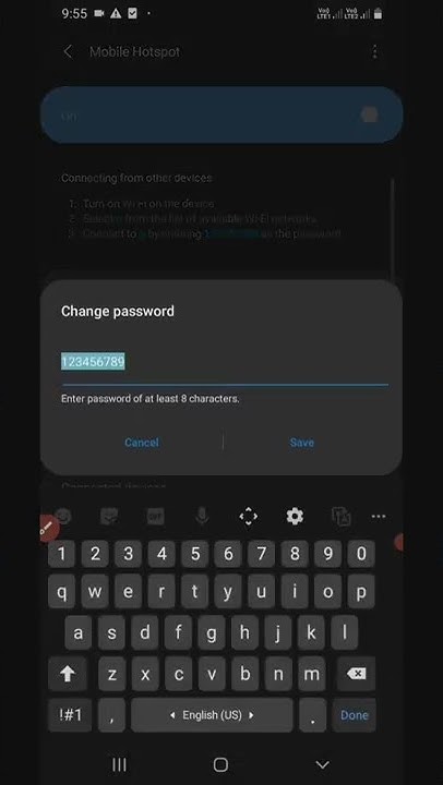 How to change wifi password on Samsung Phone || Android Phone - YouTube