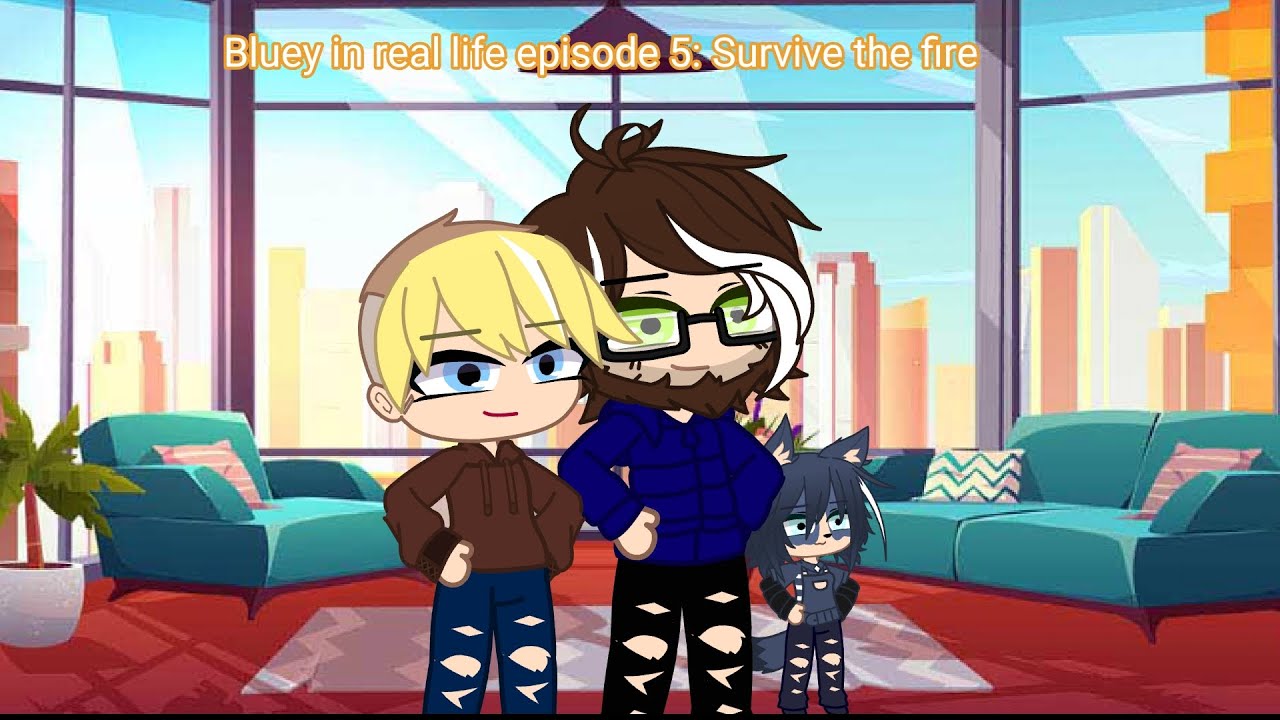 Bluey in real life episode 5: survive the fire - YouTube