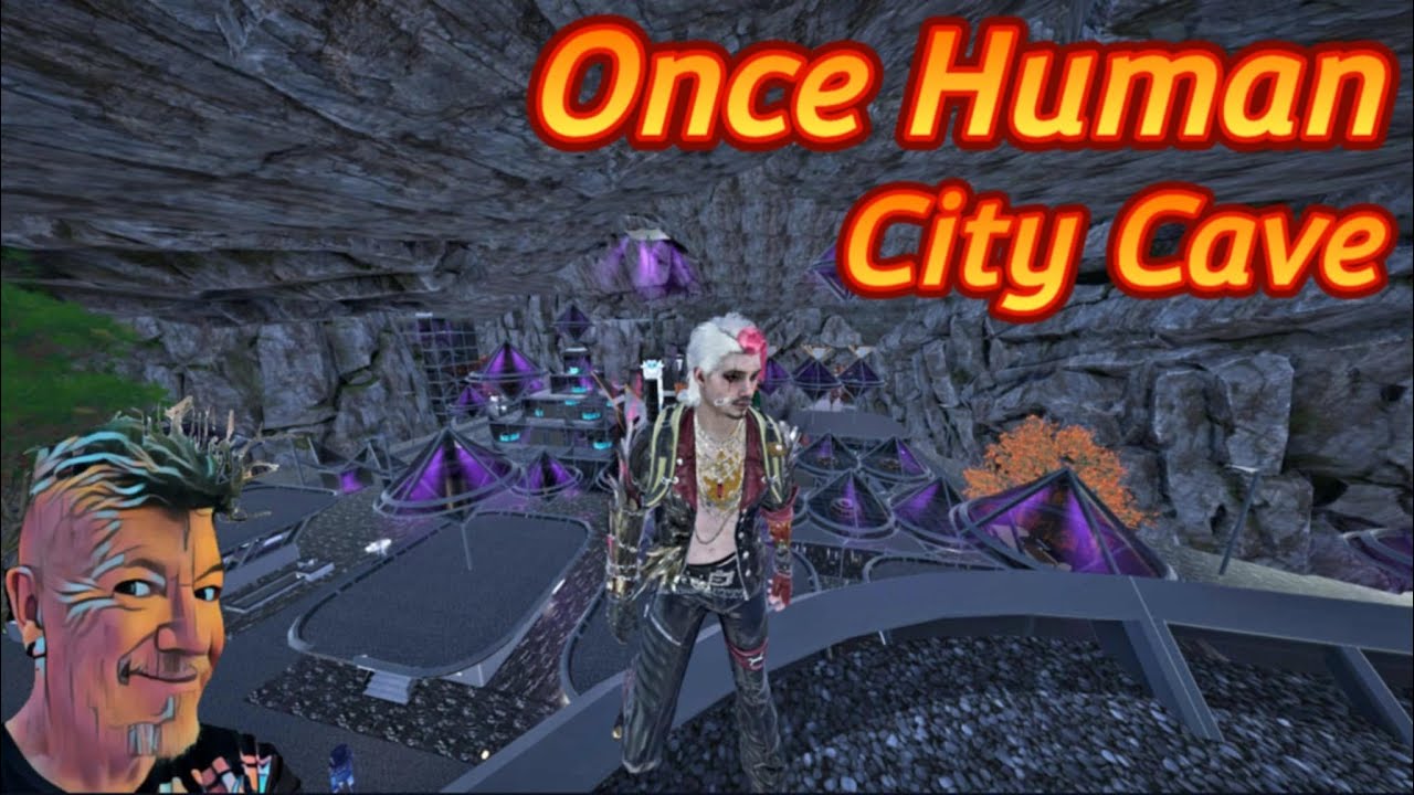 My Huge Cave City in Once Human - YouTube