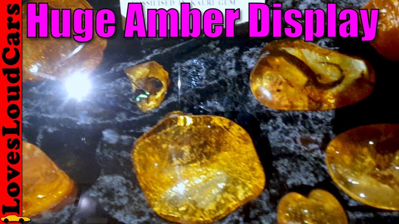 Gigantic collection of Amber. - YouTube
