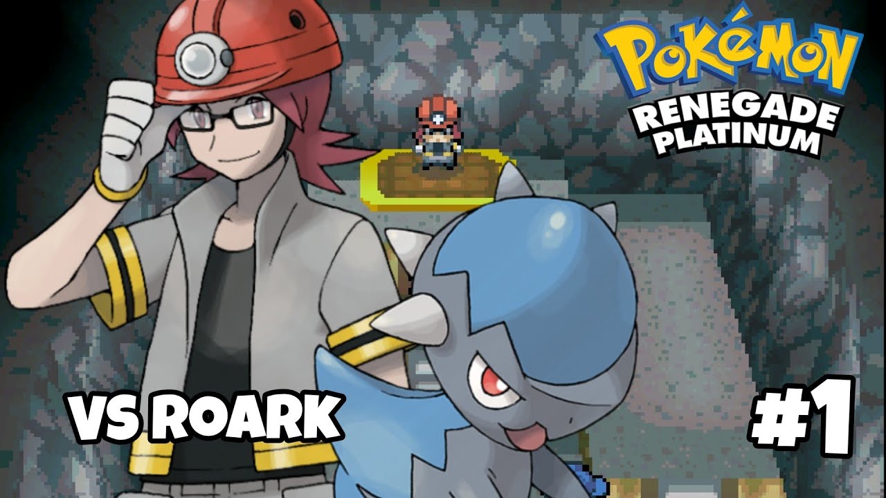 Oreburgh Gym Leader Roark Pokemon Renegade Platinum - YouTube