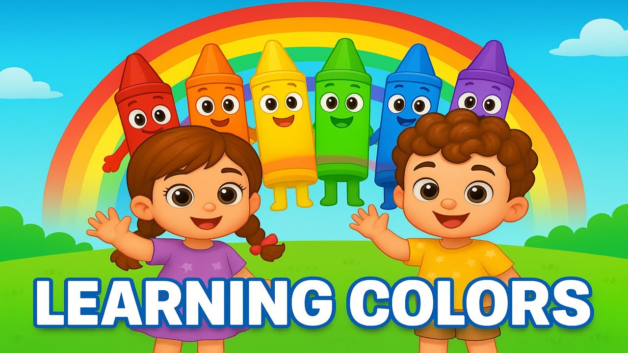 Learn Colors for Kids 🌈 | Fun Color Names with Cute Animals & Objects ...