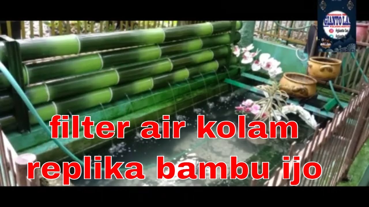 How To Construct A Bamboo Fish Filter - YouTube