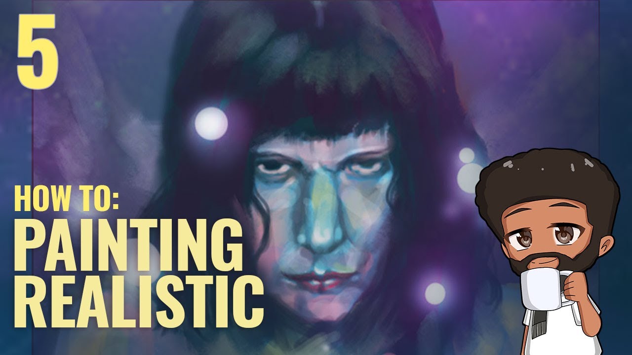 How to Paint from a Reference part 5 - YouTube