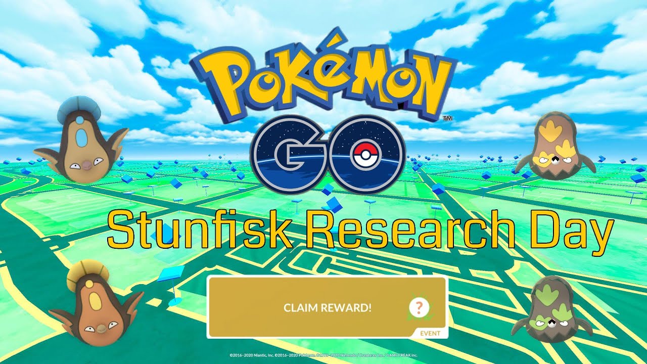 Stunfisk Research Day: Completing Tasks and Catching Shinies - YouTube