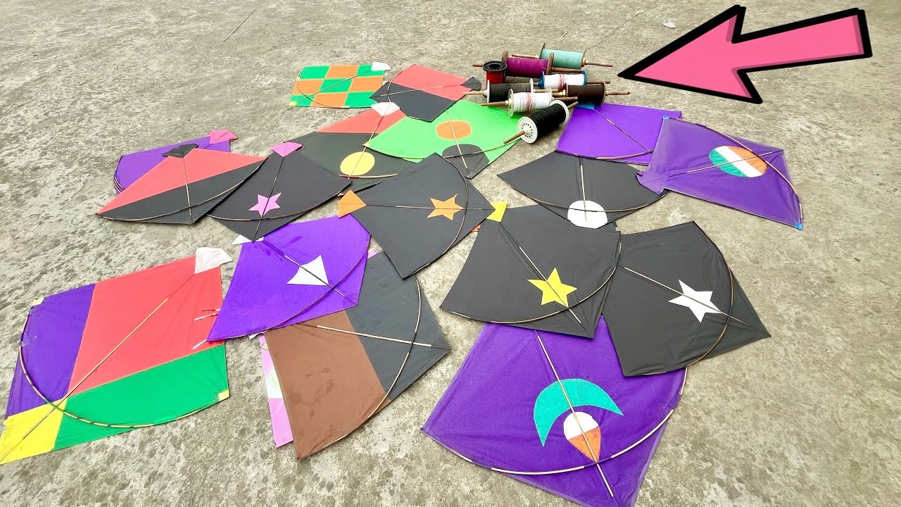 Manjha And Kites For Uttrayan 2024 | Mono fill gold - YouTube