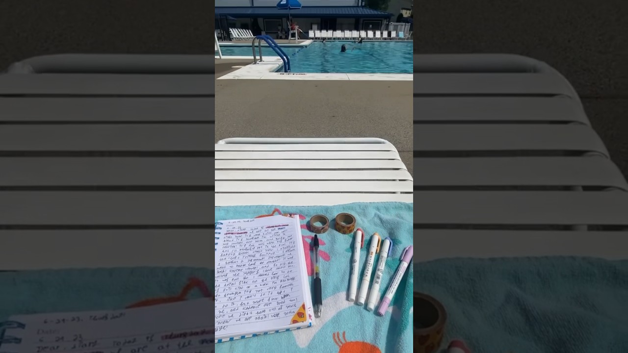GRWM For The Pool! #t1d #Pool #GRWM #Thursday #Shorts - YouTube