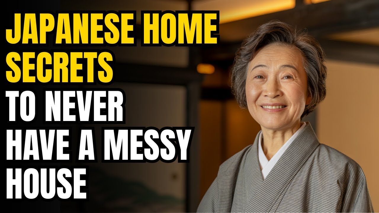 7 Japanese Home Secrets To Never Have A Messy House - YouTube
