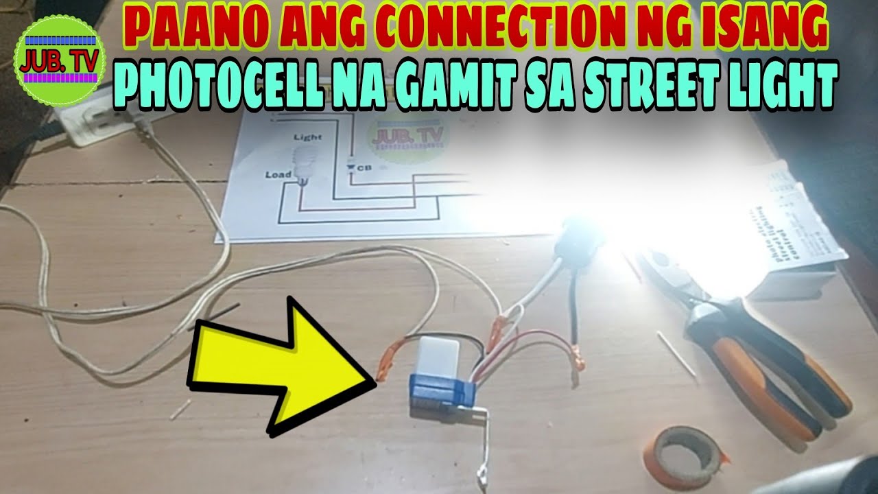 PAANO GUMAGANA ANG ISANG PHOTOCELL NA GAMIT SA STREET LIGHT AT ...