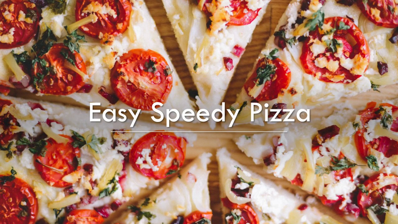 Easy Speedy Pizza - YouTube