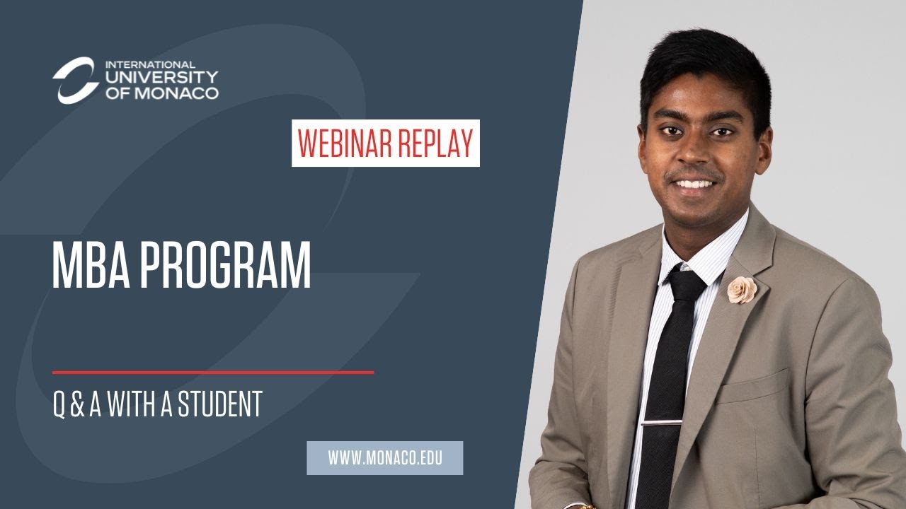 👉 Q&A session with the MBA program Director and curent MBA student ...