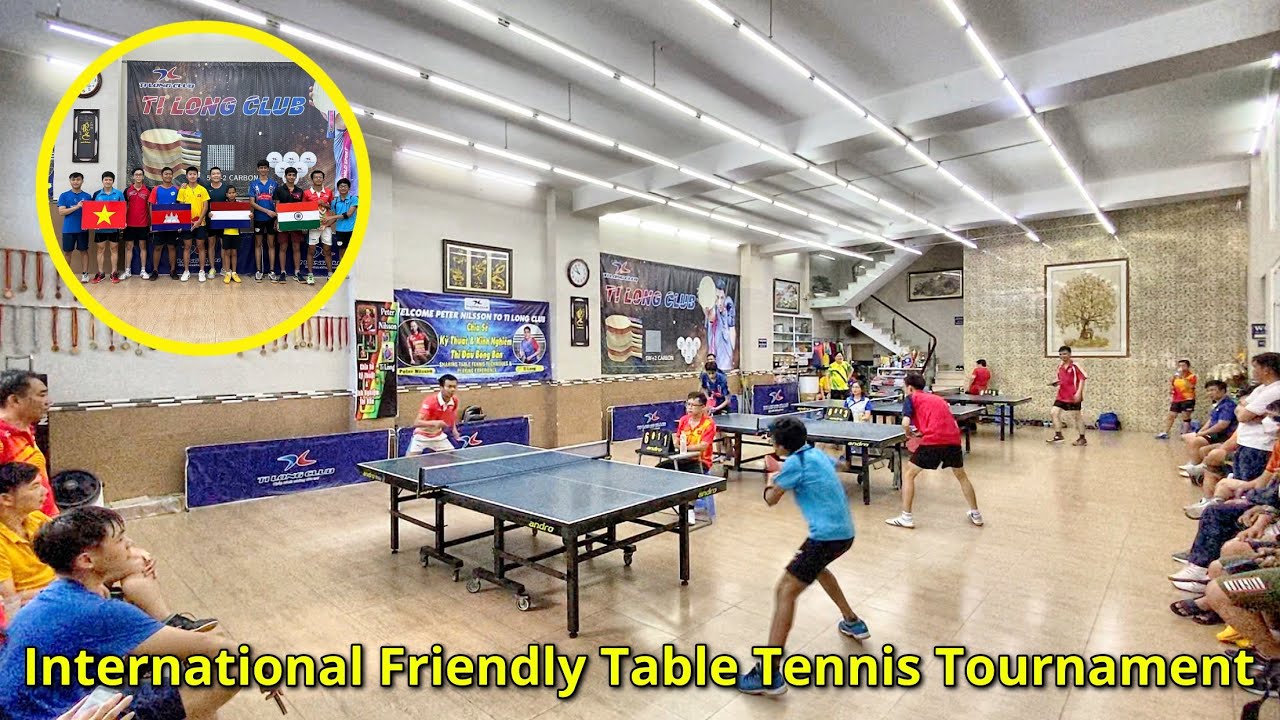 Ti Long Club international friendly table tennis tournament - 1st time ...