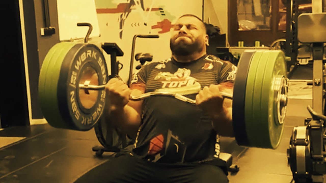 Levan Saginashvili | Amazing 120kg Biceps Curl - YouTube