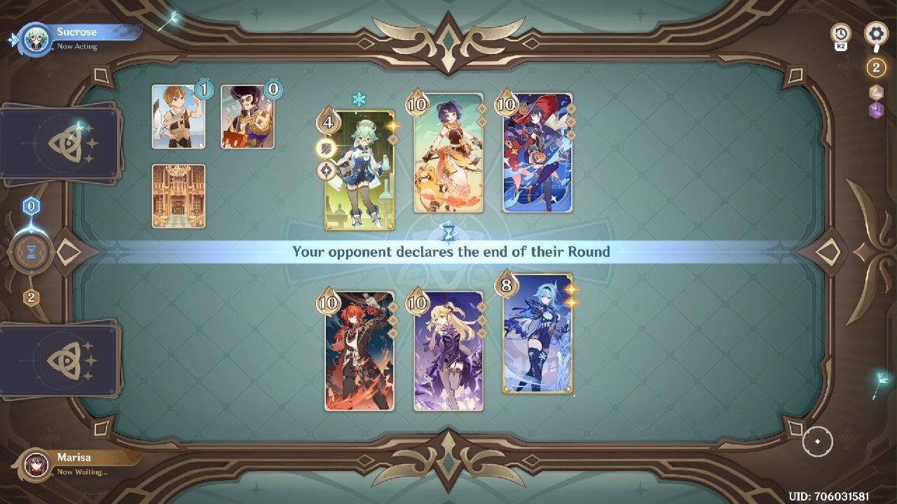 Genshin Impact - Genius Invokation TCG vs Sucrose - YouTube