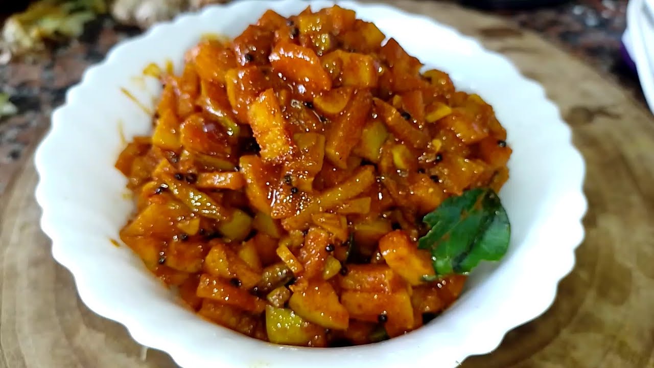 Green Apple Pickle/ஆப்பிள் oorga l தமிழில் - YouTube