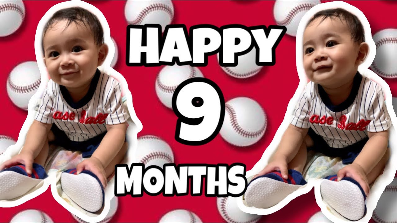Happy 9th Months Old, Baby Aiden! ♥️ - YouTube