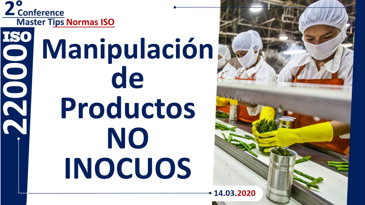 ISO 22000:2018 Sistema de Inocuidad Alimentaria Manipulación de ...