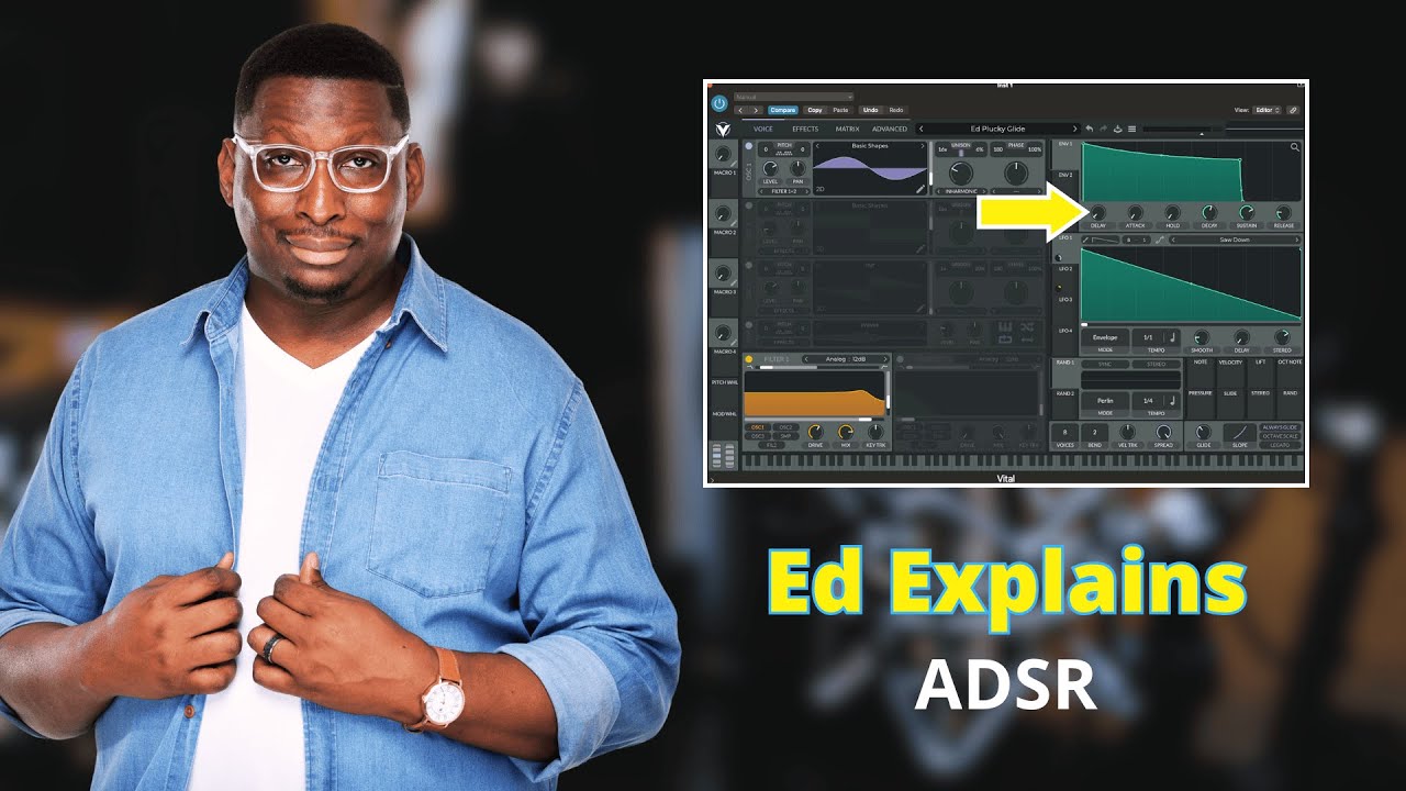 What Is ADSR? Sound Design Basics for Beginners - YouTube