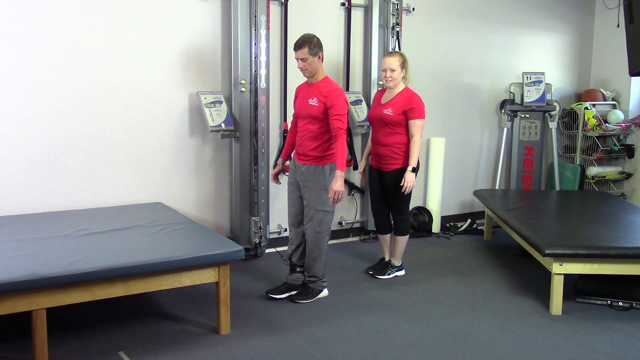 16. Standing Side Leg Pull - YouTube