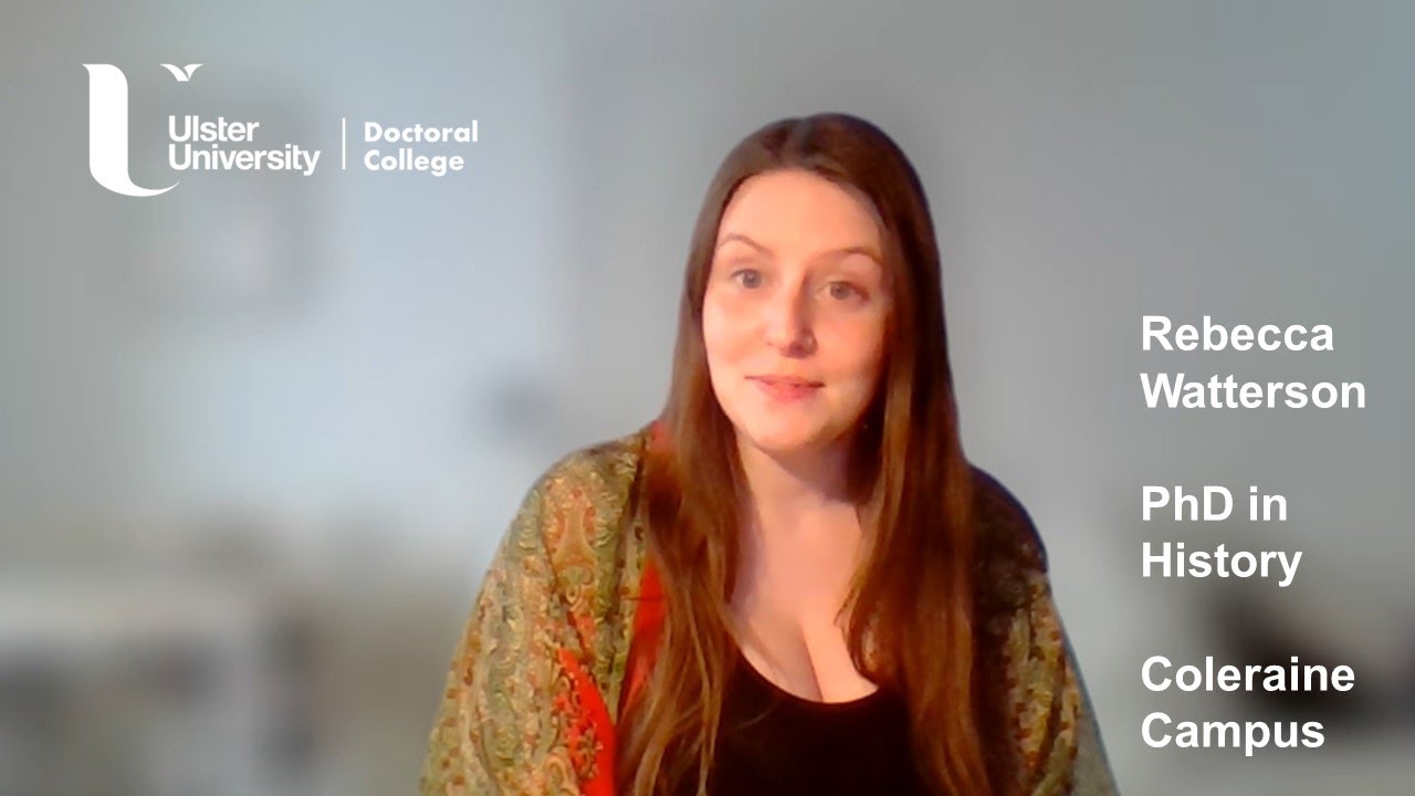 Rebecca Watterson, PhD in History, talks about her experiences - YouTube