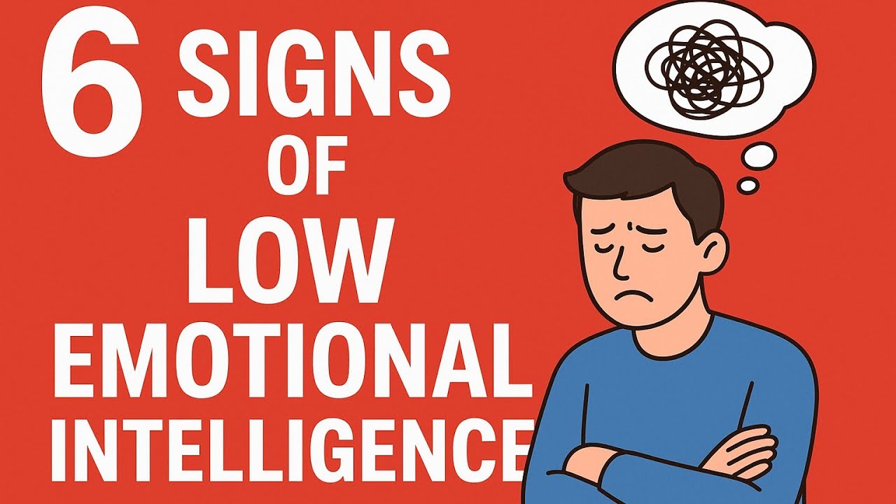 6 Signs of low emotional intelligence - YouTube